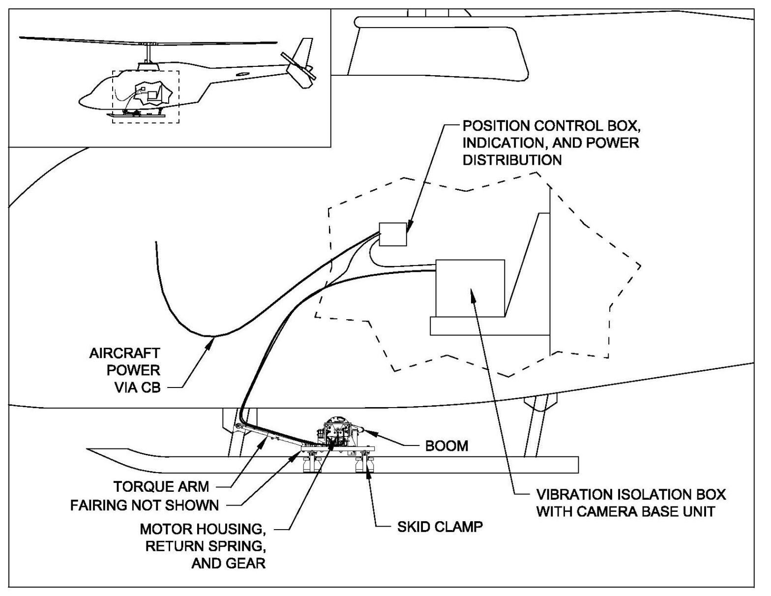 Immersive Media Camera Mount for Bell 206 and Robinson R44 - Fliegen Works